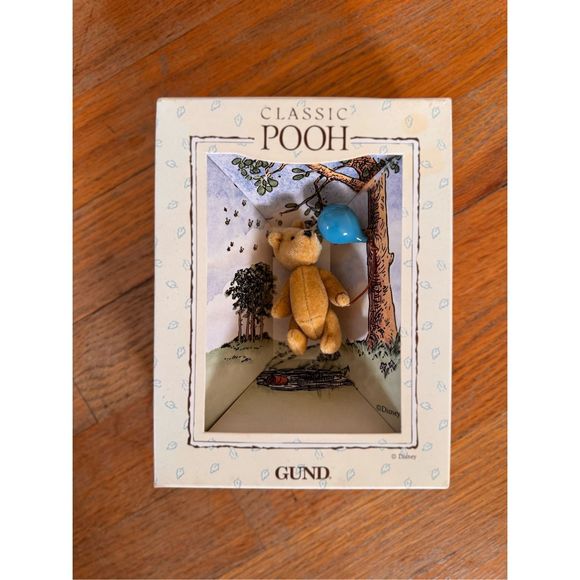 Gund | Toys | Vintage Gund Classic Winnie The Pooh Miniature Plush ...